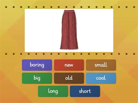 Go Getter 1 Unit 2 Clothes 2 2 Find The Match