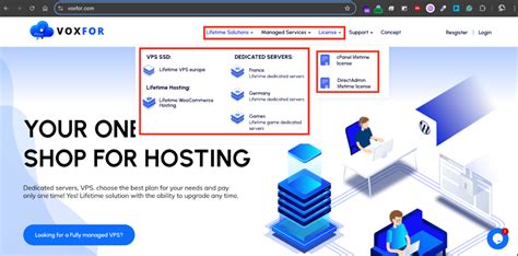 Voxfor Lifetime The Ultimate Lifetime Hosting Solution