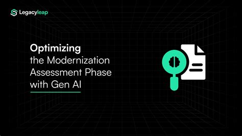 Gen Ai For Legacy System Modernization Assessment