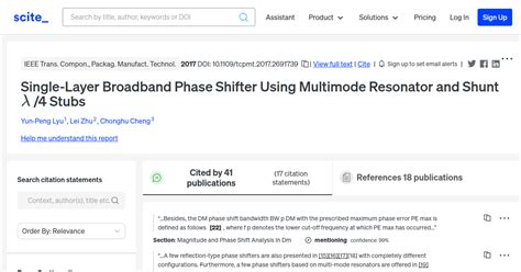 Single Layer Broadband Phase Shifter Using Multimode Resonator And
