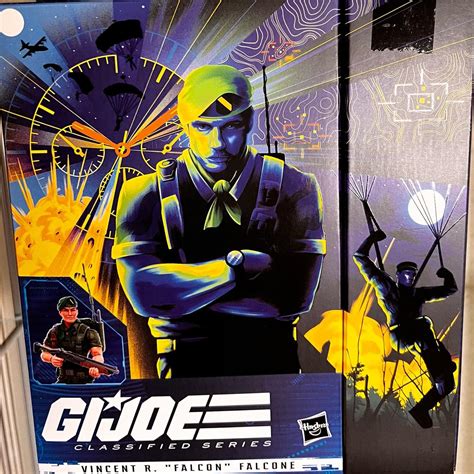 G I Joe Classified Series Vincent R Falcon Falcone In Hand Action