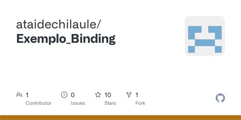 Github Ataidechilauleexemplobinding
