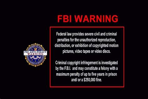 FBI Warning Wallpaper WallpaperSafari