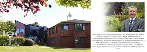 Prospectus Blessed Edward Oldcorne Catholic College