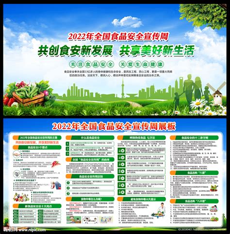 2022年全国食品安全周设计图 展板模板 广告设计 设计图库 昵图网nipic