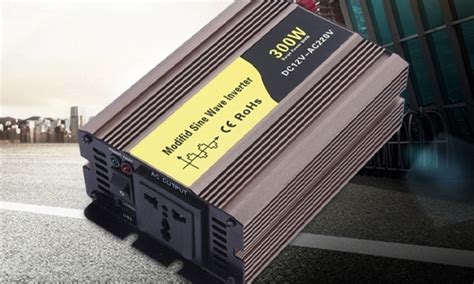 300 Watt Modified Sine Wave Inverter 12VDC To 220VAC Power Home