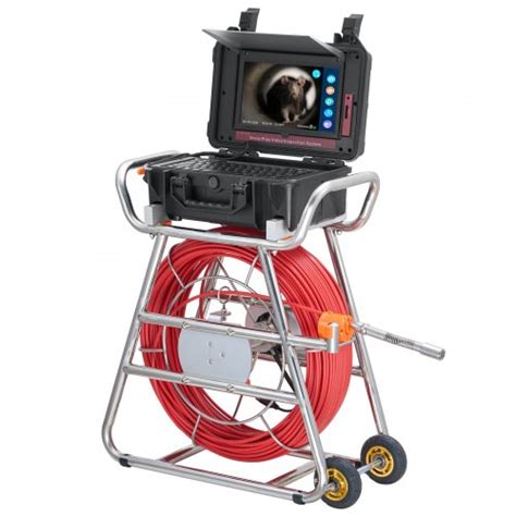 Vevor Sewer Camera 328 Ft100m Self Leveling Drain Camera With 101