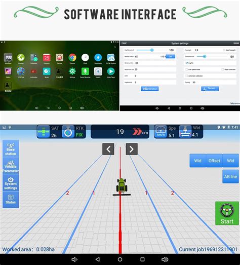 JY302 Tractor Auto Steering GPS GNSS Farm Guidance Smart System