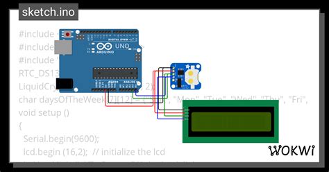Konsep Clock And Timer Wokwi ESP STM Arduino Simulator