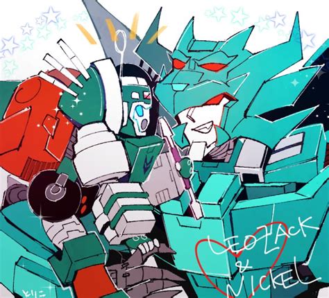 Nickel And Leozack Transformers And 1 More Drawn By Beatersg0416