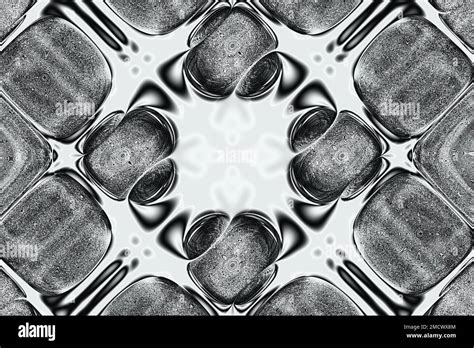 Monochrome Abstract Geometric Background Black And White Graphic Illustration Design Stock