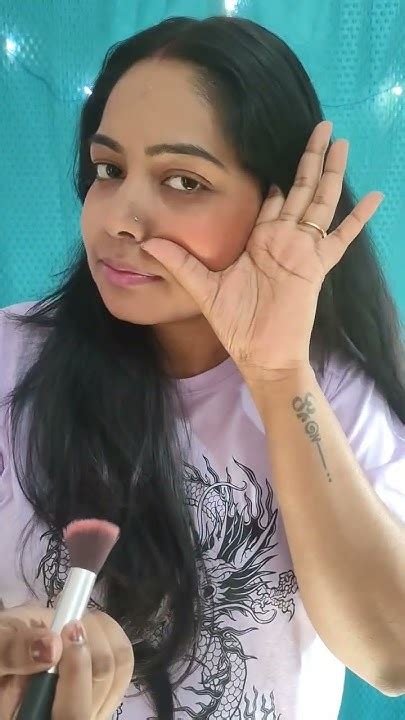 Viral Blush Hack Testing Viral Blush Hack Blushhacks Makeuphacks