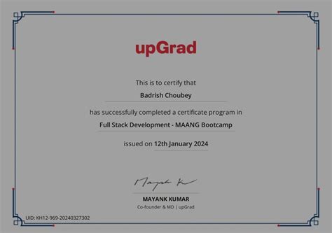 🎓 Excited To Share That Ive Just Completed A Full Stack Web