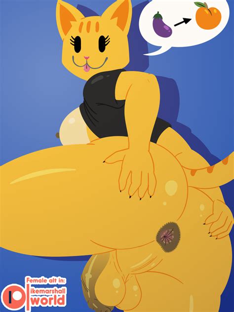 Rule 34 Anthro Anus Ass Backsack Balls Breasts Cat Emoji Clothed