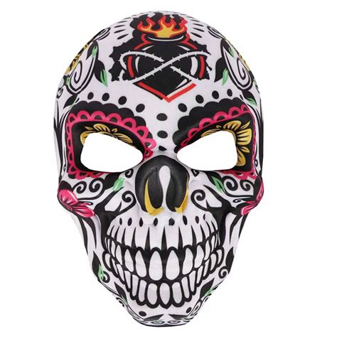 Sugar Skull Half Mask