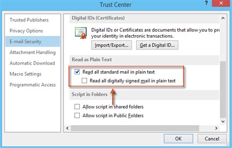 How To Display All Incoming Messages In Plain Text In Outlook