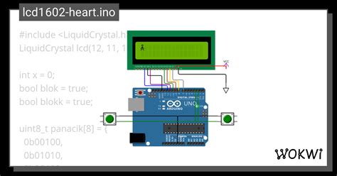 Lcd Panacik Animacia Wokwi Esp32 Stm32 Arduino Simulator