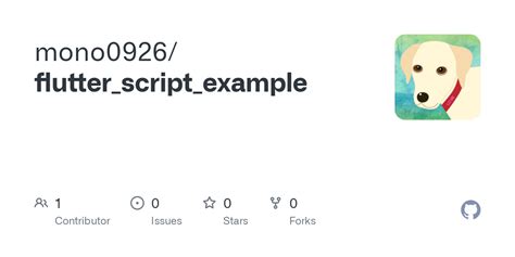 Github Mono0926flutterscriptexample