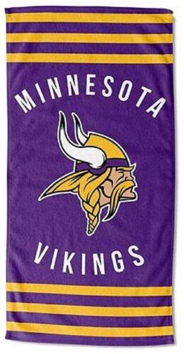 Minnesota Vikings Unisex Adult Beach Towel Measures 30 X 60 Ebay