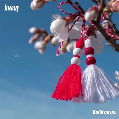 Честита Баба Марта ⚪🔴 Бъдете здрави 🍀 Knauf Bulgaria