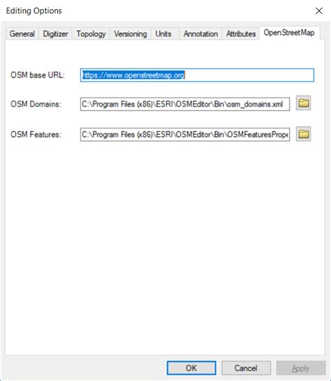Missing Osmdomainsxml In 107 · Issue 206 · Esriarcgis Osm Editor
