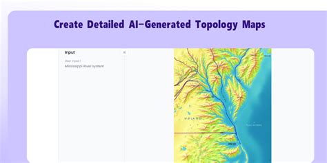 Ai拓扑地图艺术生成器：幻想、游戏与地形地图
