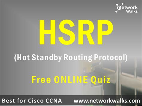 Hsrp Online Quiz Best For Cisco Ccna Ccnp And Other It Exams Hsrp Online Quiz Best For Cisco Ccna Ccnp And Other It Exams