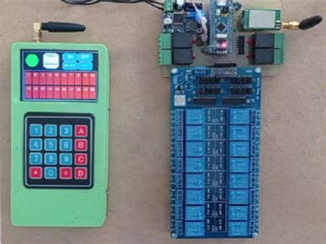 Smt32 Remote Control And Monitoring Of 20 Relays With Lora