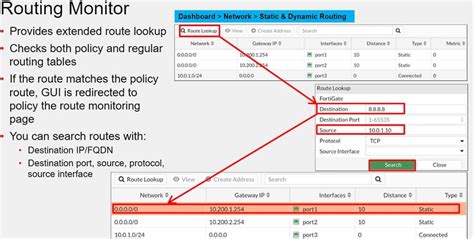 Routing Configuration In Fortigate Firewall Static Dynamic And Policy Based Network Interview