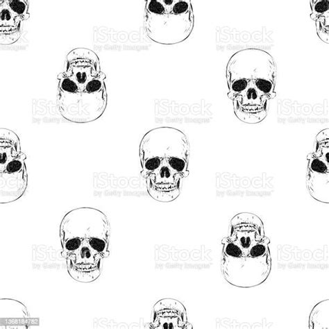 Human Skeleton Hand Drawing Stock Illustration Download Image Now