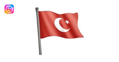 Turkish Flag Emoji Ai Emoji Generator