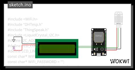 esp32 dht22 thingspeak wokwi esp32 stm32 arduino simulator