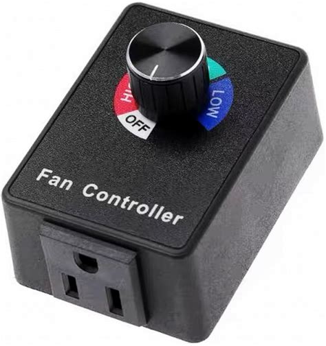 Nalle Variable Fan Speed Controller 350w Adjuster Cordless Exhaust Fan