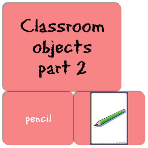 Classroomobjectsreview2 Match The Memory