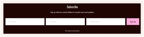 How To Remove The Last Name Field From Squarespaces Newsletter Block
