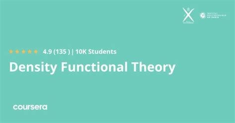 Density Functional Theory Coursya