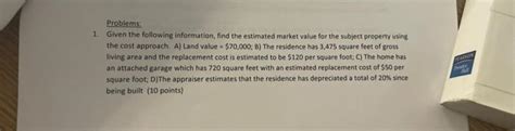 solved problems 1 given the following information find