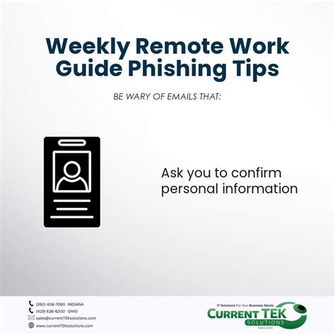 Phishingtips Phishing Cybersecuritytips Datasecurity Current Tek Solutions