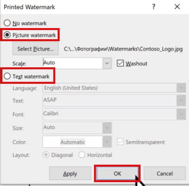 How To Add A Watermark In Word To All Pages On One Page
