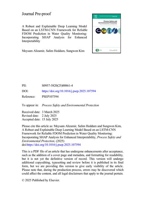 Pdf A Robust And Explainable Deep Learning Model Based On An Lstm Cnn