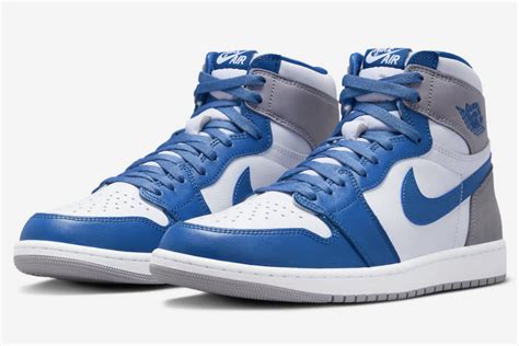 업데이트 에어 조던 1 하이 Og 트루 블루 Snkrs 출시 세부 정보