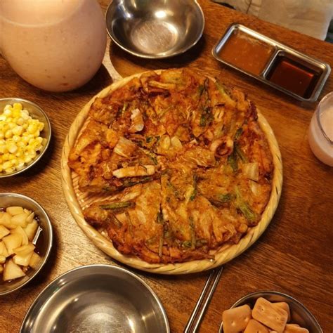 여수여천 학동 술집 79대포여수학동점 빠삭파전과 슬러시막걸리가 맛있는 가성비 술집 네이버 블로그