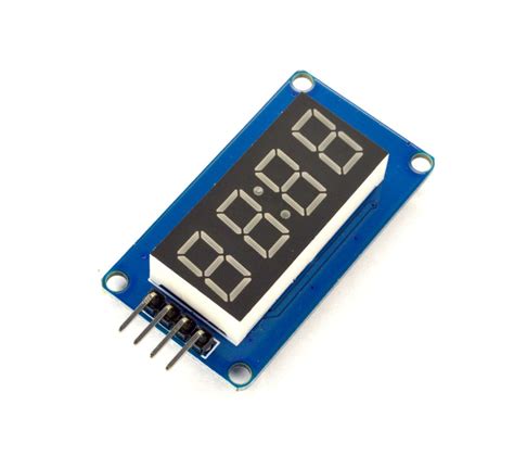Modulo Pantalla Digital Led Display 8 Bit Tm1637 I2c Con Reloj Display Monarcatech