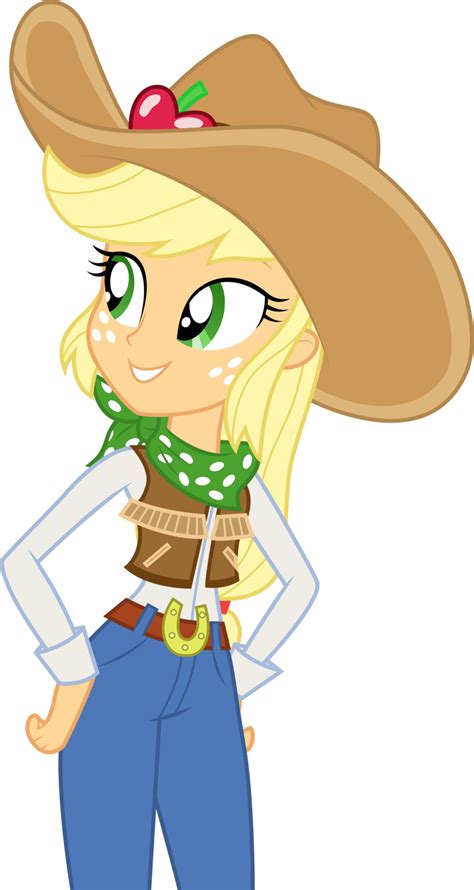 Mlp Eqg 4 Applejack Vector 2 By Luckreza8 Artofit