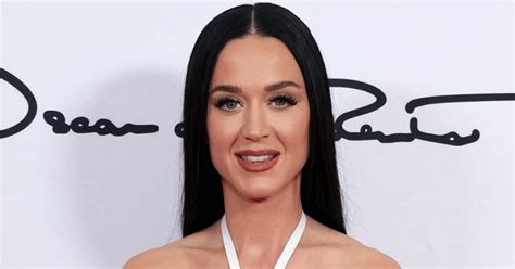 Katy Perry Wows In Daring Cut Out Gown At Vogue Fashion Show In Paris