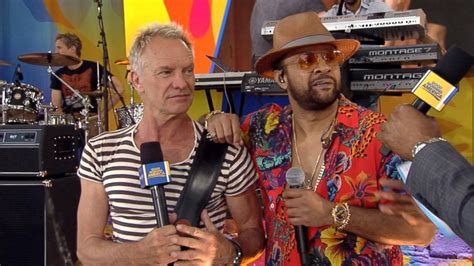 Sting And Shaggy Open Up On Music Collaboration The Magic Just
