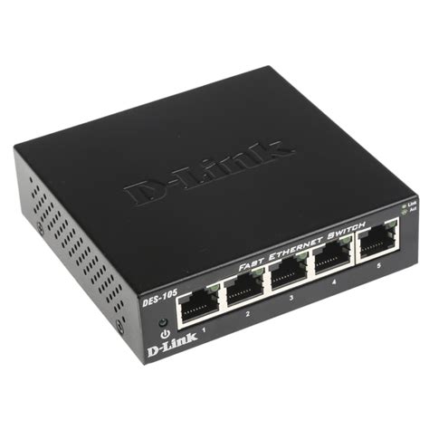 DES E D Link D Link Port Unmanaged Ethernet Switch Desktop RS Components