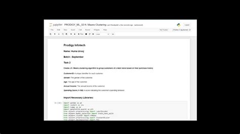 Huma Urooj On Linkedin Machinelearning Datascience Kmeansclustering