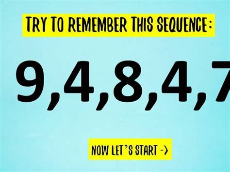 Test Your Memory With This Number Sequence Quiz