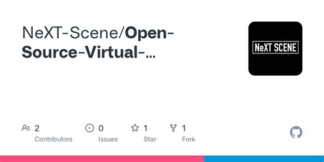 Github Next Sceneopen Source Virtual Production